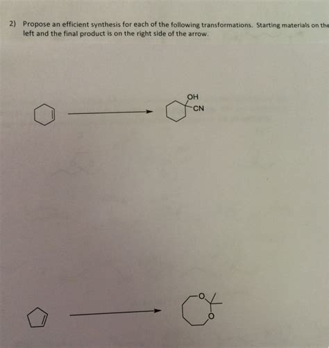 Solved Propose An Efficient Synthesis For Each Of The