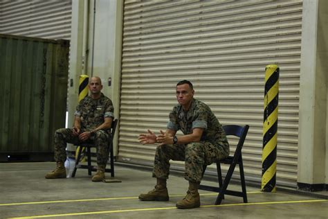 Dvids Images Talks With The Cg 3rd Mlg Marines And Sailors Attend Command Town Hall [image