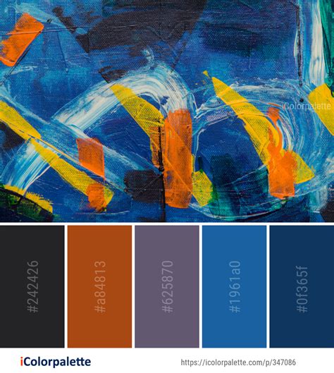 Abstract Art Color Palette