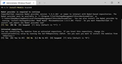 How To Install Azure Ad Module In Powershell — Lazyadmin