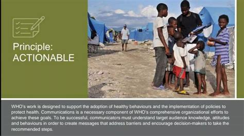 Who Strategic Communication Framework Pptx