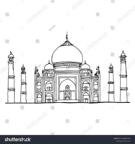 Facade Mosque Islam Structure On White Background Images Stock Photos Vectors Shutterstock