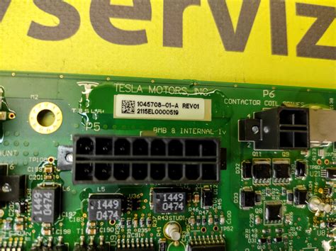 Tesla Model S Gen Hv Main Battery Management System Bms Board Motherboard Unit Oem