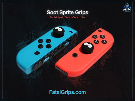 Soot Sprite Thumb Stick Grip Joystick Cover For Nintendo Etsy Uk