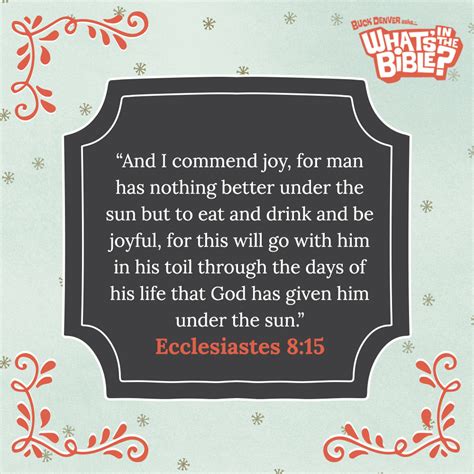 Ecclesiastes Verse Of The Day Whats In The Bible