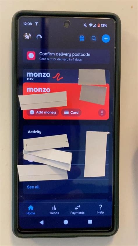 postcode confirmation bug bug reports monzo community