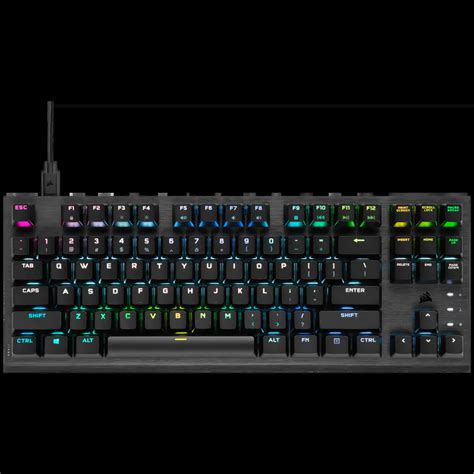 מחשבים וסלולר Setapp מקלדת מכנית אופטית Corsair K60 Pro Tkl ציוד