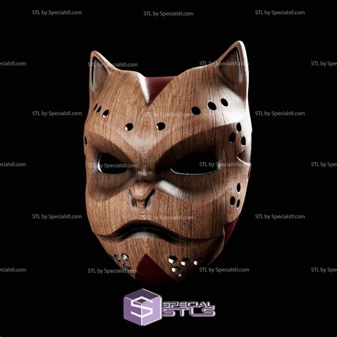 Cosplay Stl Files Kakashi Anbu Mask Remake Specialstl