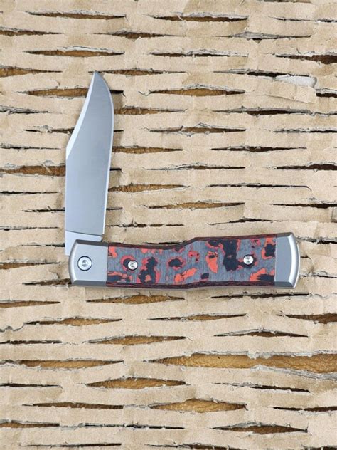 Fox Cutlery Recoil In Gunstock Titanium And Lava Carbon Fiber For Sale