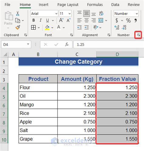 How To Write A Fraction In Excel 4 Methods Exceldemy