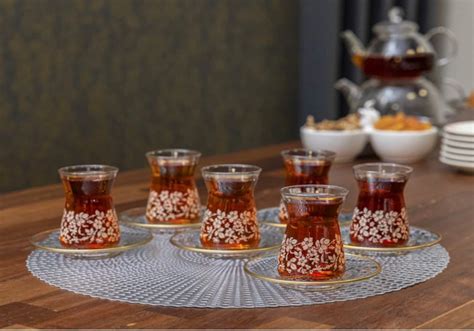 Special Design Turkish Tea Glass Set Mothers Day T Etsy