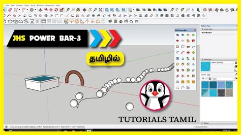 Sketchup Jhs Powerbar Tutorial Tamil Part 3 Youtube