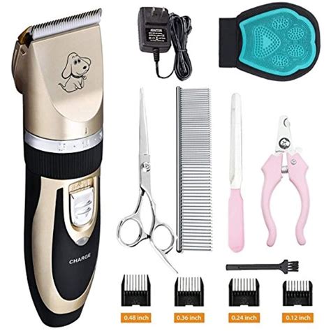 Yuhen Pet Grooming Clipper Kits Low Noise Dog And Cat Rechargeable
