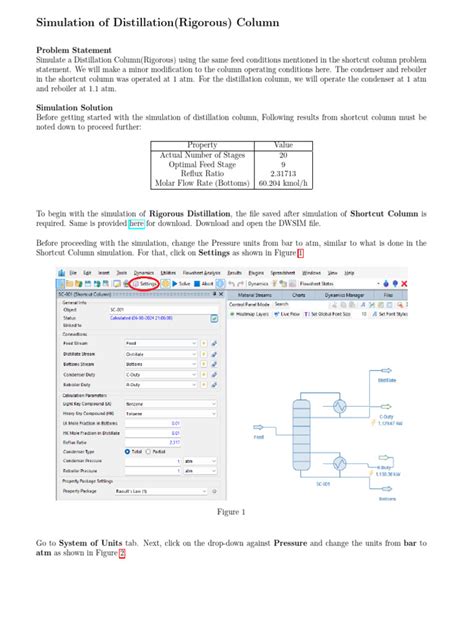 Distillation Column Simulation Pdf