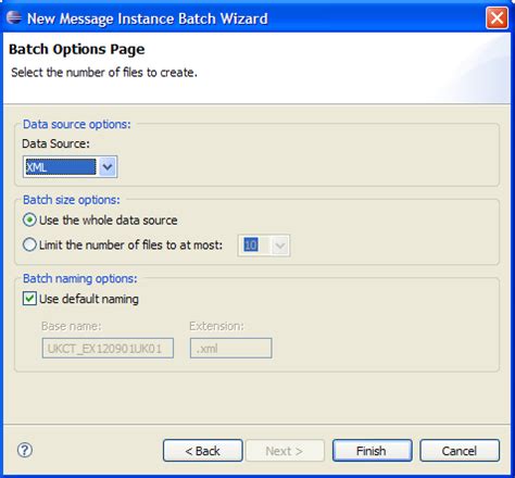 Creating A Message Batch Using An XML Data Source As Example Eclipsepedia