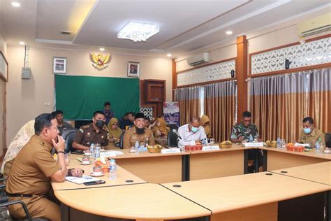 Bupati Ikuti Rakor Inflasi Secara Virtual