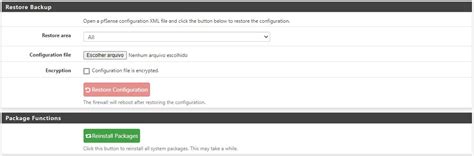Como fazer backup do pfSense ID Tecnologia Soluções em Segurança da Informação