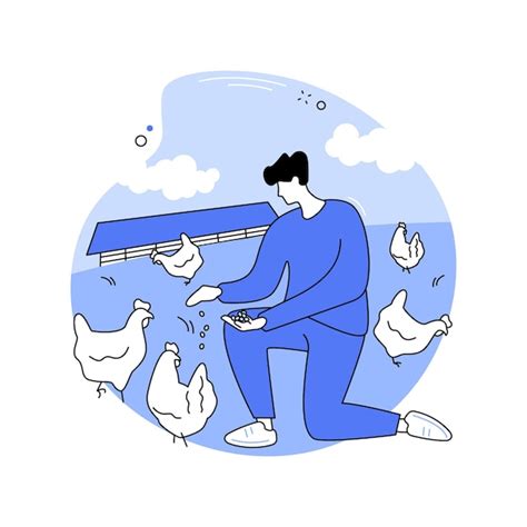 Premium Vector Cagefree Animal Living Isolated Cartoon Vector