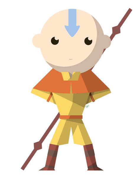 Avatar Aang From 2015 I Drew His Head In 2013 As An Experiment And