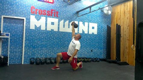 Turkish Get Up Tgu By Crossfit Masina Youtube