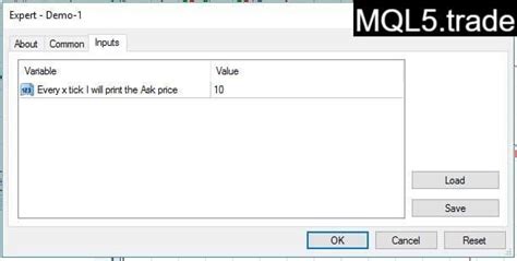 What Are And How To Use External Variables In Mql4 Mql 5 Trade