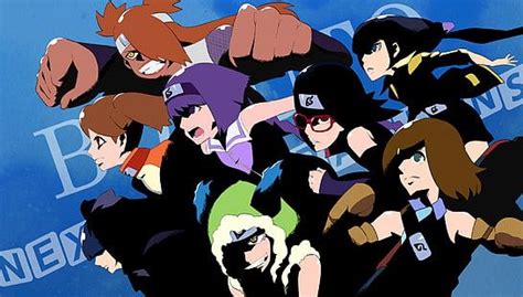 Naruto Boruto Chōchō Akimichi Namida Suzumeno Sarada Uchiha Sumire