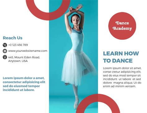 Dance Brochure Templates