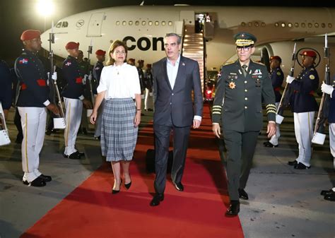 Presidente Abinader Llega Al País Tras Agotar Agenda De Trabajo En Suiza