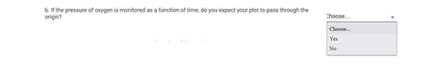 Solved 4 For An Experimental Study Of The Kinetics Of Chegg