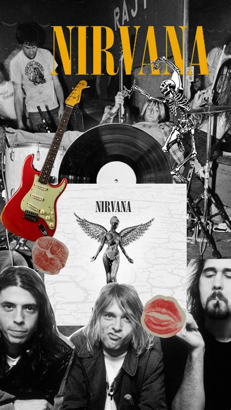 Nirvana Rock Foryoupage Feature Aesthetic Kurtcobain Aesthetic