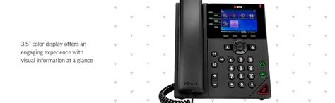 Polycom VVX 350 Hands Free Functionality System Phone IP Phone IP Enabled Video Phone