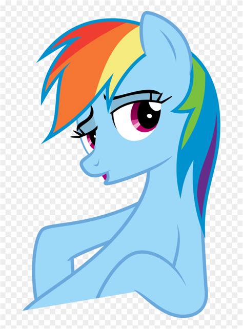 Rainbow Dash Leaning On Clipart 2547996 Pinclipart