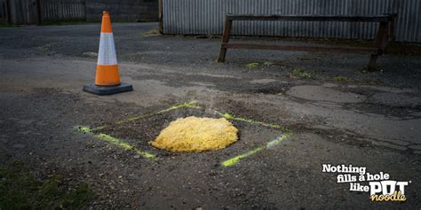 New Pot Noodle Campaign Aims To Fill Britains Potholes