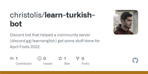 Github Christolislearn Turkish Bot Discord Bot That Helped A Community Server Discordgg