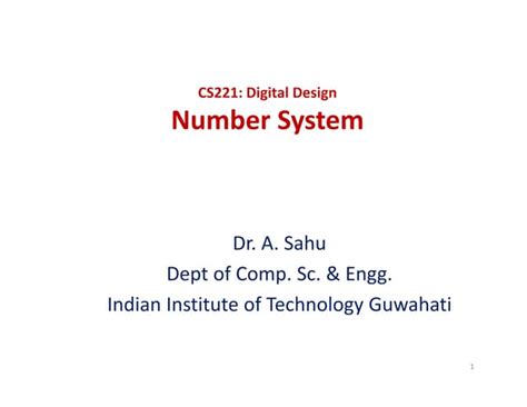 Number System Conversion Bca Ppt