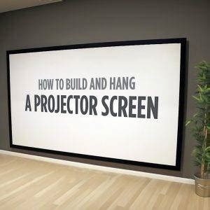 DIY Projector Screen For Your Home Theater DIY Projector Screen For Your Home Theater