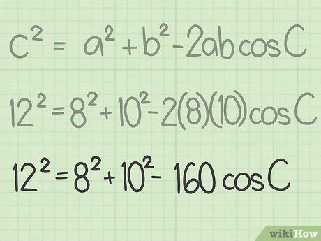 Ways To Use The Cosine Rule WikiHow