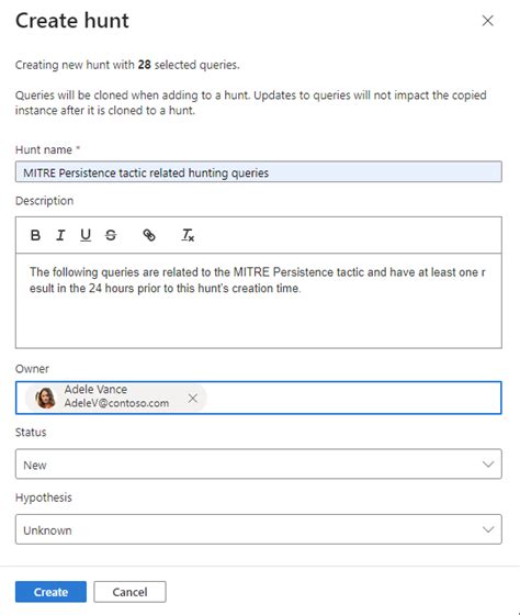 헌팅을 사용하여 엔드투엔드 위협 헌팅 수행 Microsoft Sentinel Microsoft Learn