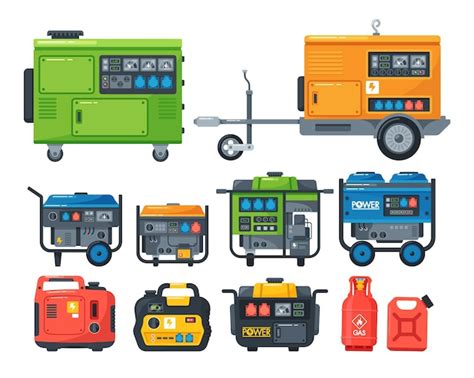 Gerador Portátil De Energia A Diesel Sobre Rodas Equipamento De