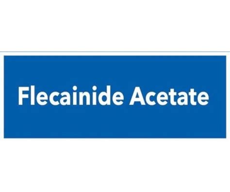 VÀi ĐiỀu LƯu Ý VỀ ThuỐc Flecainide