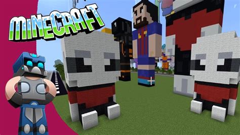 Minecraft Tutorial Jiren Peluche Como Hacer A Jiren En Minecraft