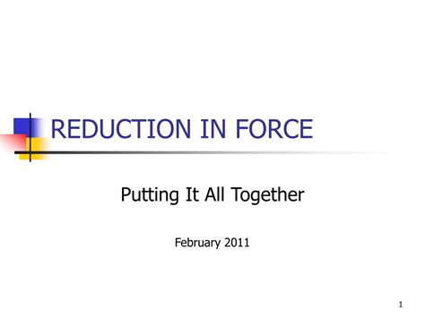 Ppt Reduction In Force Powerpoint Presentation Free Download Id 469743
