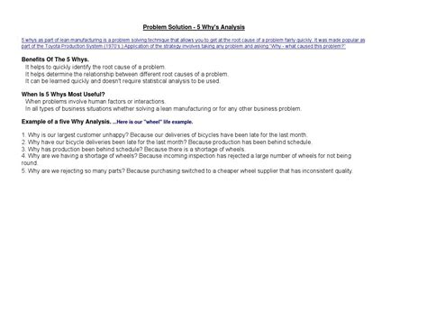 problem solving tools word文档在线阅读与下载 无忧文档