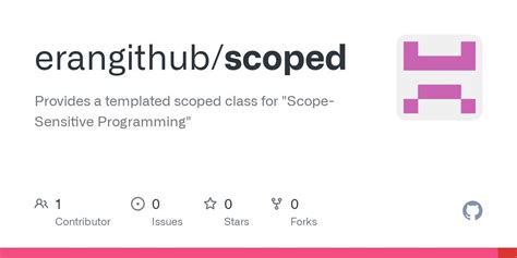 scoped sensitive programming a new open source c template library
