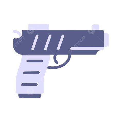 Gun Flat Icon Vector Weapon Fantasy Game Png And Vector With