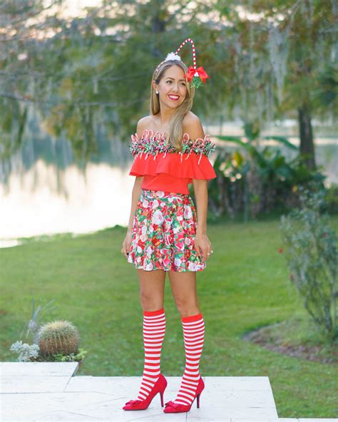 Todays Everyday Fashion Candy Cane Ugly Christmas Sweater Diy — Js