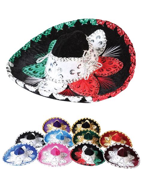 Set Of 10 Mini Charro Sombreros Etsy