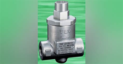 Fluid Handling Tlv Introduces Lex3n Tz Temperature Control Trap