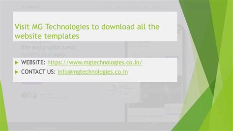 Ppt Mobile Website App Templates Mg Technologies Powerpoint Presentation Id 12396155