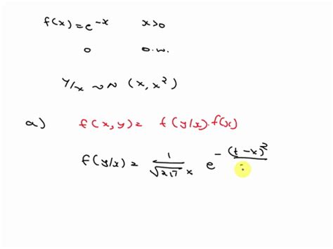 Solved Find E X Var X And E X Of The Random Variable Below